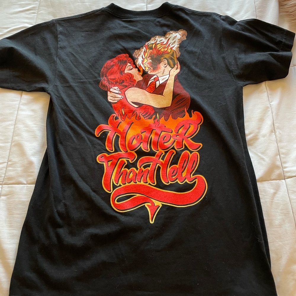 Zumiez Broken Promises “Hotter Than Hell” T Shirt - Gem